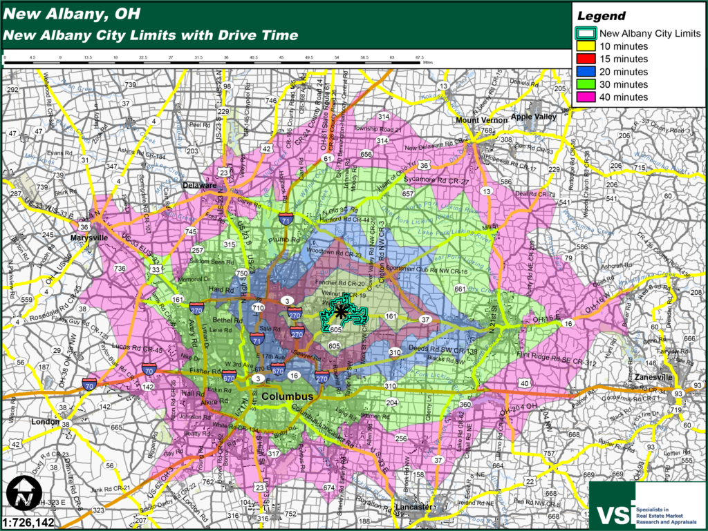 Drive Time Map
